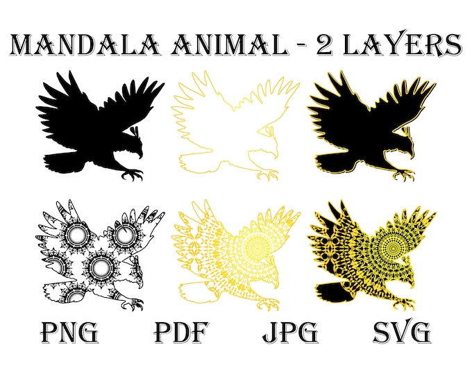 Mandala Puma /mandala Puma PNG, JPG, SVG/ Printable Mandalas / Vector ...