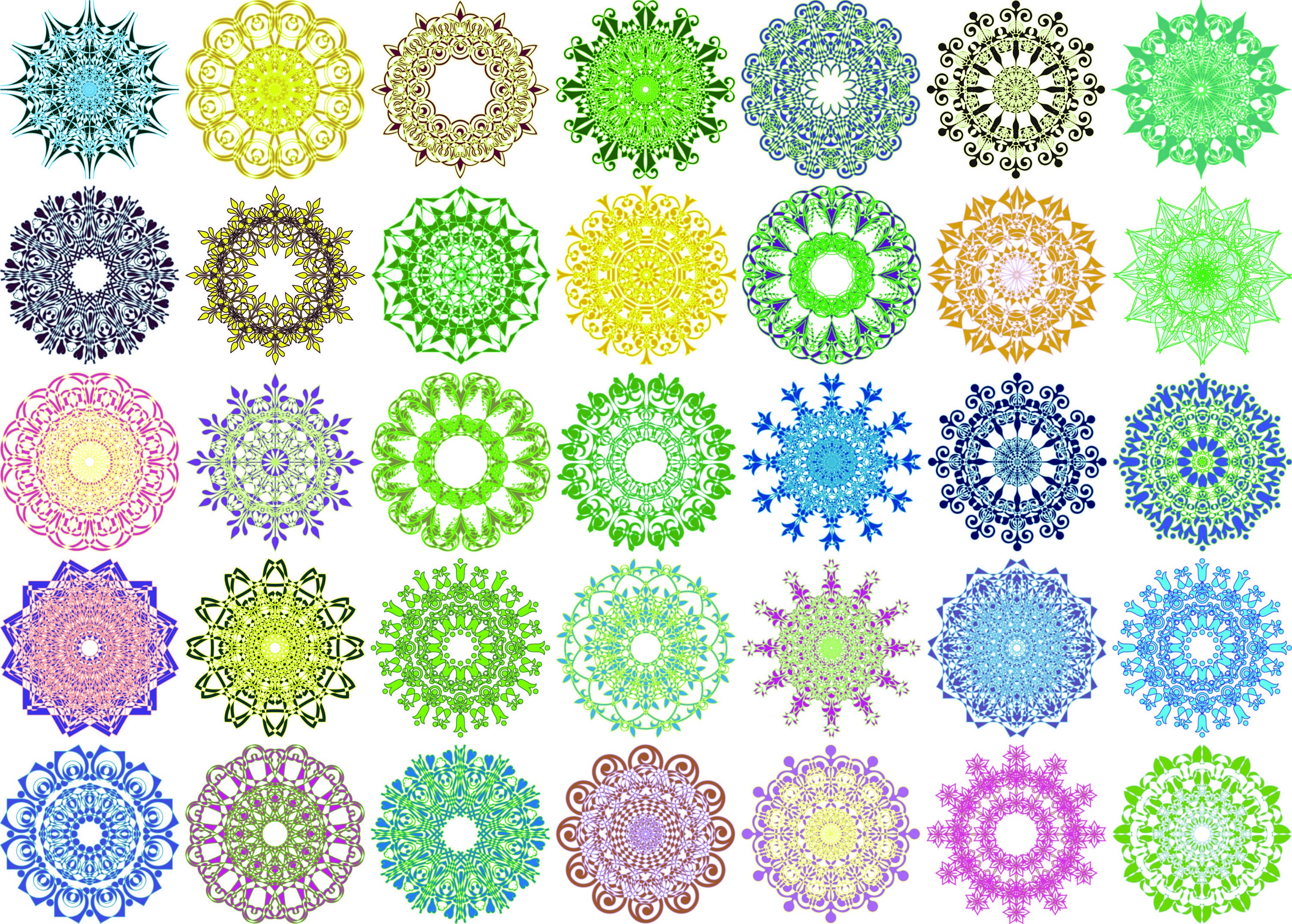 Mandala Bundle 1000/ Mandala SVG and PNG/ Mandala for Cricut - Etsy