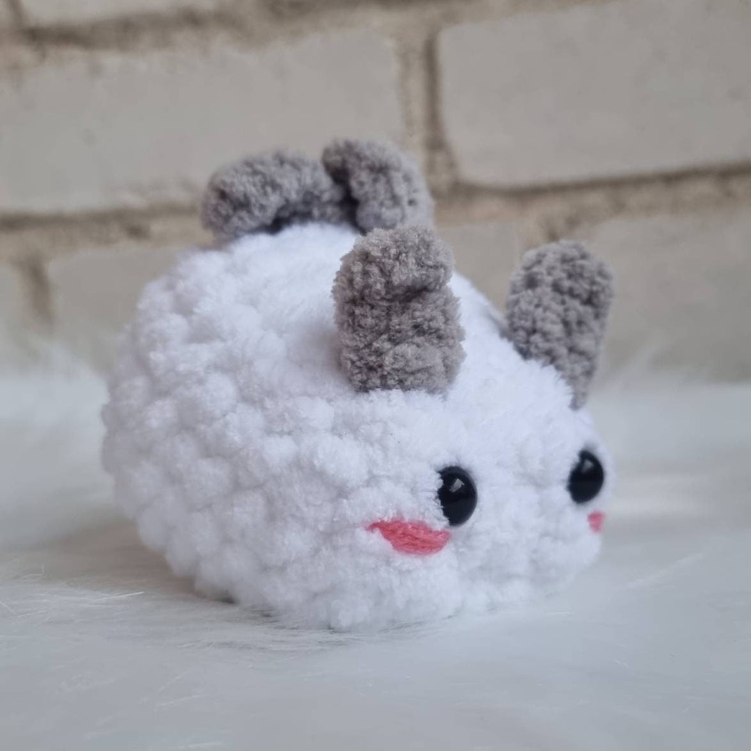 Crochet SEA BUNNY, Amigurumi Bunny, Sea Slug , Kawaii Plush, Cute Desk ...