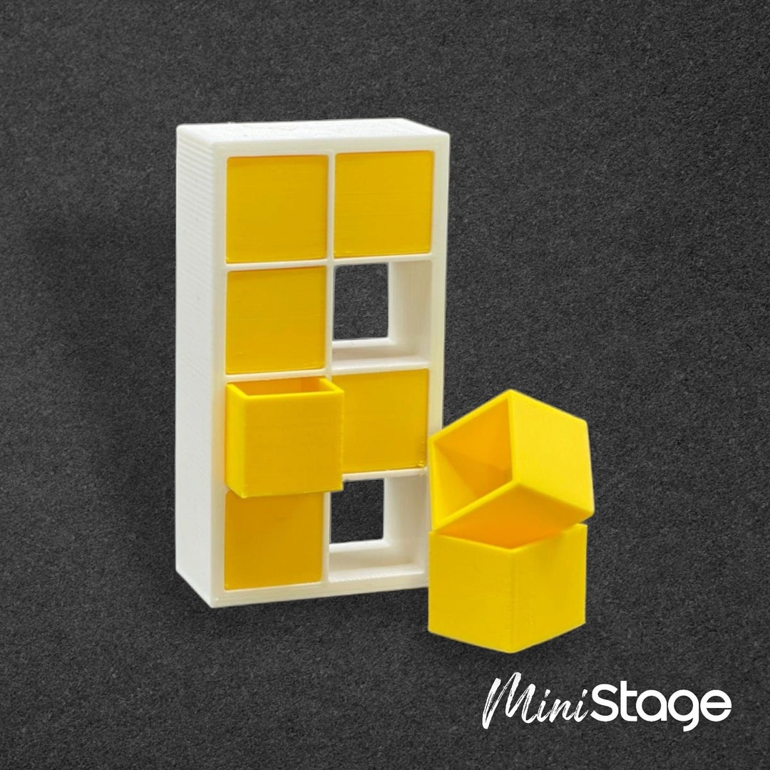Scale Model of a Square Shelving Unit based on Kallax - Etsy