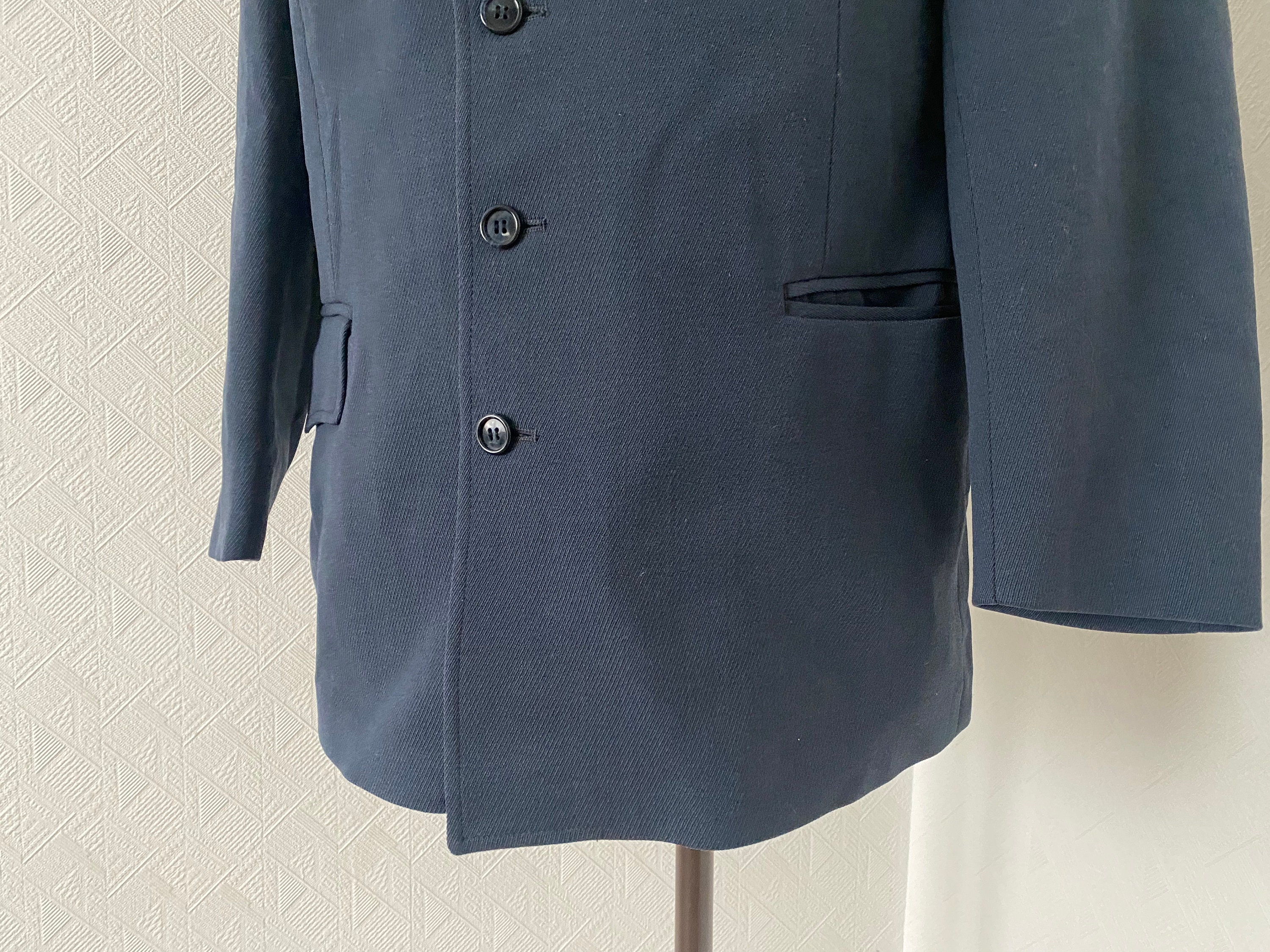 80's Swedish Royal Guard of Honor Jacket Drak Blue Men's Warm Uniform ...
