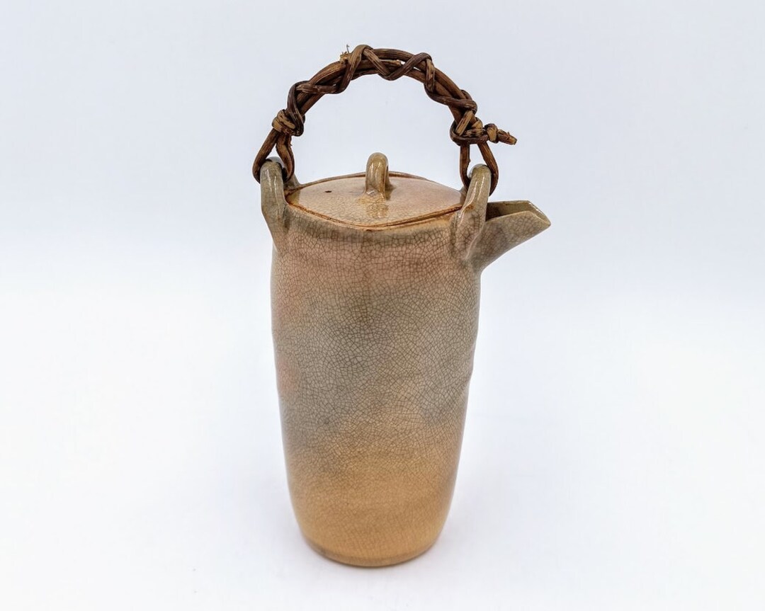 Antique Hagi Yaki Choshi Sake Pot - Etsy