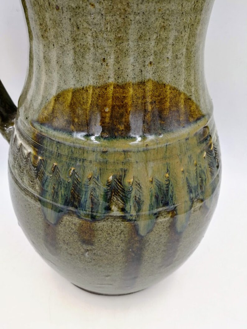 Vintage Onta Yaki Vase: Large Japanese Pottery Jar - Etsy