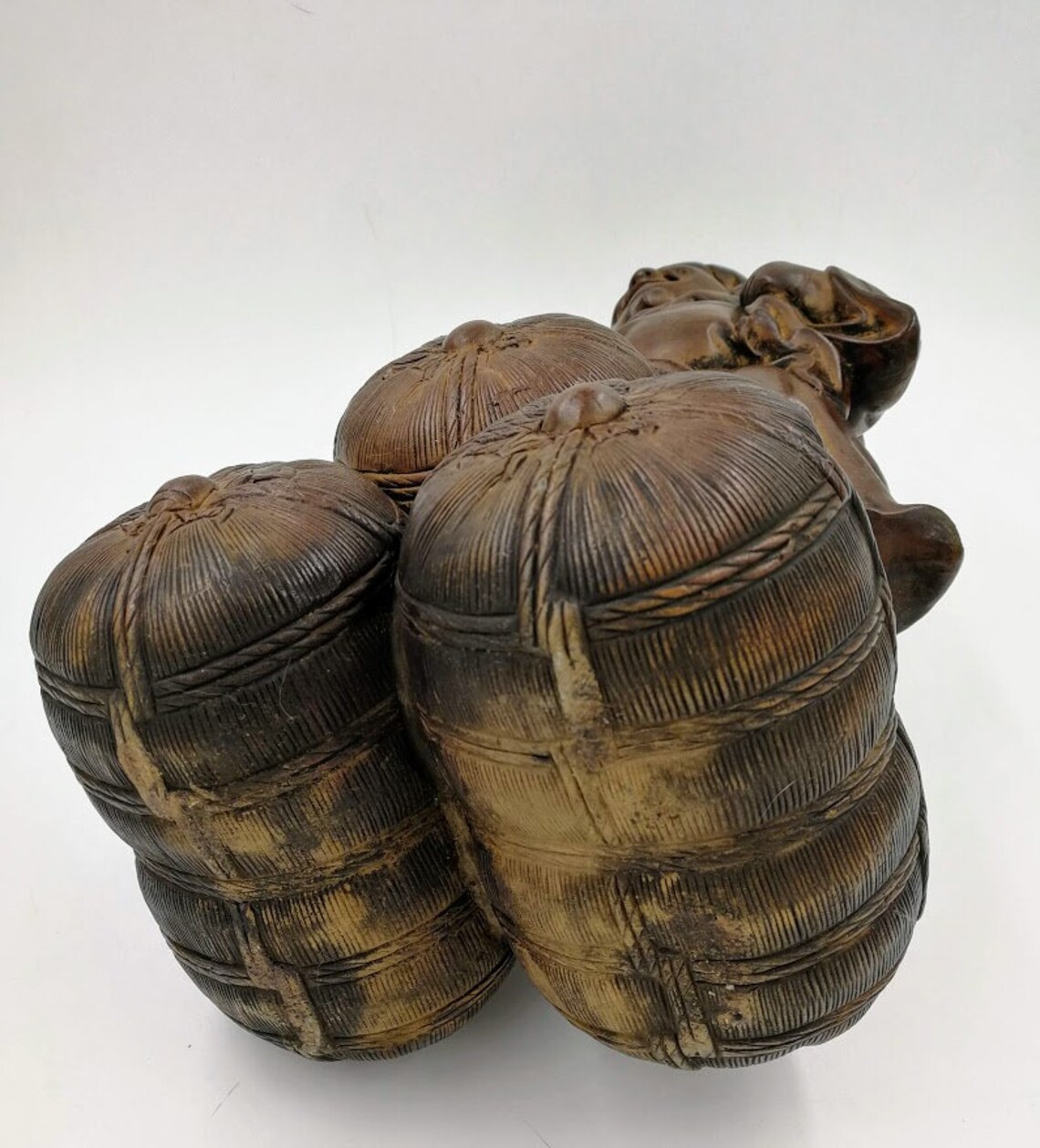 Antique Large Bizen Daikoku Figurine | Etsy