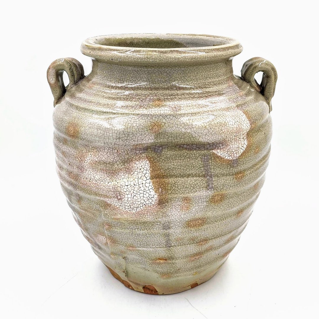 Antique Hagi Yaki Tsubo - Etsy