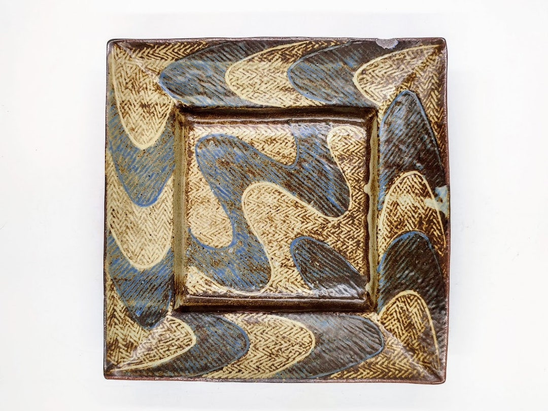 Stunning Mashiko Plate by Tatsuzō Shimaoka - Etsy