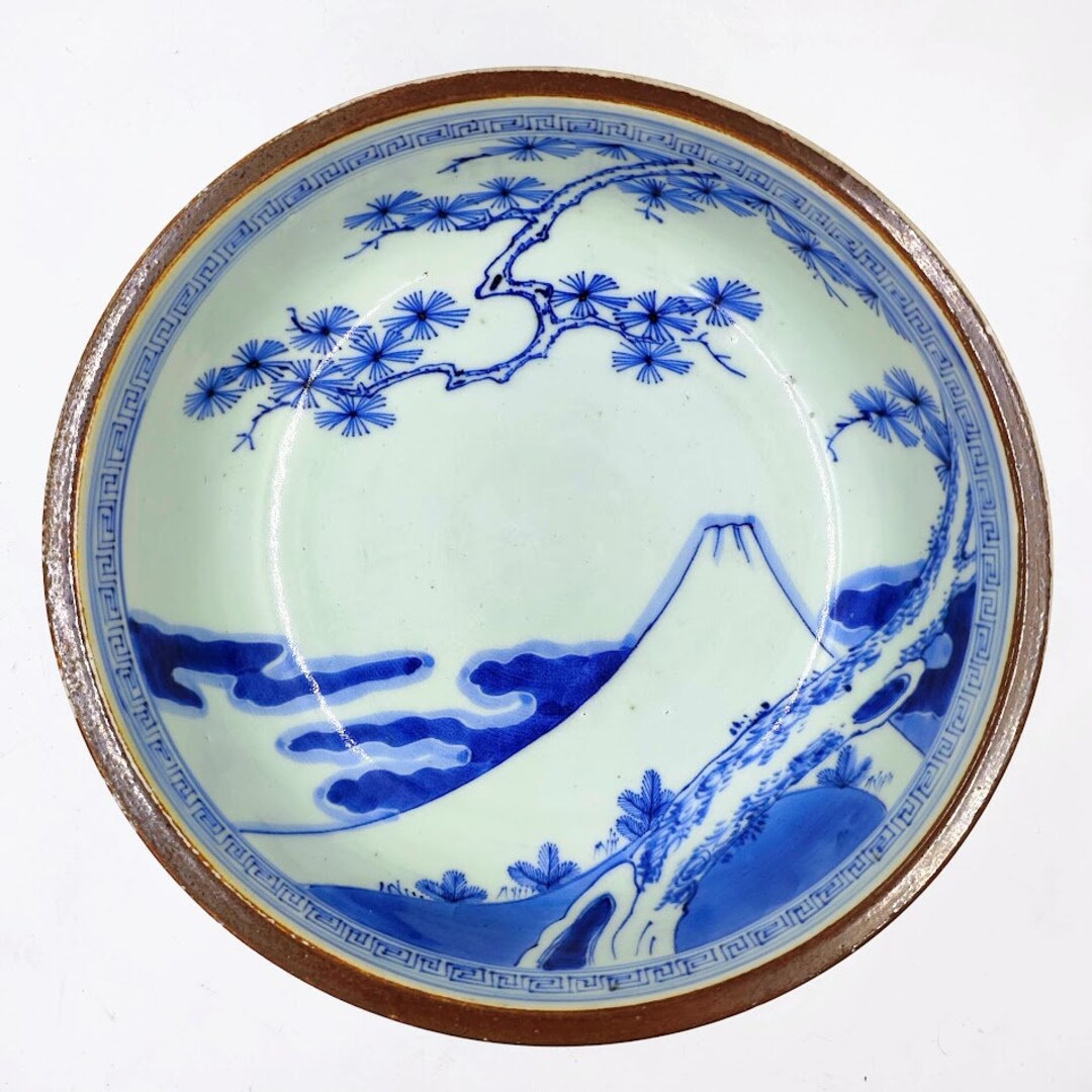 Antique Seto Porcelain Bowl - Etsy