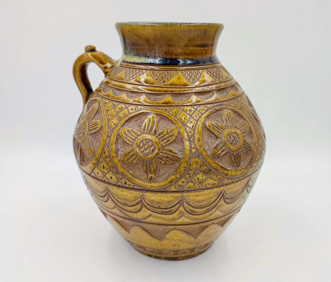 Antique Tsuboya Yaki Jar | Etsy