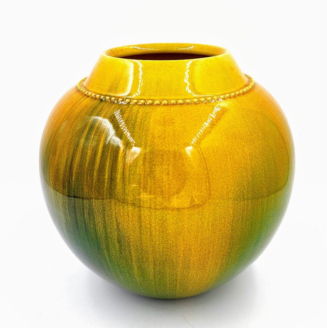 Kyo Yaki Vase by Yamazaki Koyo 1st - Etsy