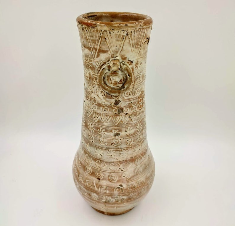 Antique Mishima Yaki Vase - Etsy