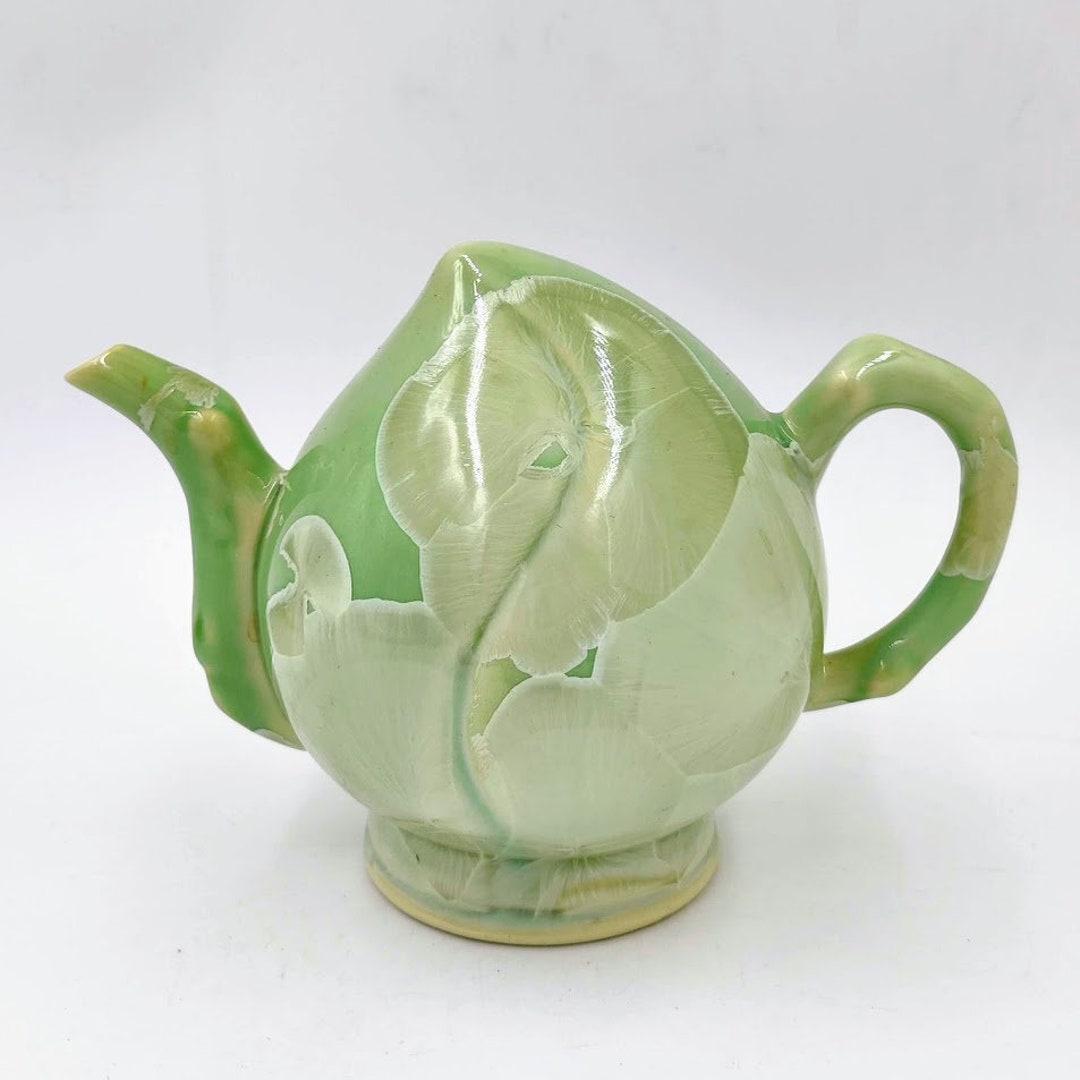 Crystalline Glaze Cadogan Teapot - Etsy