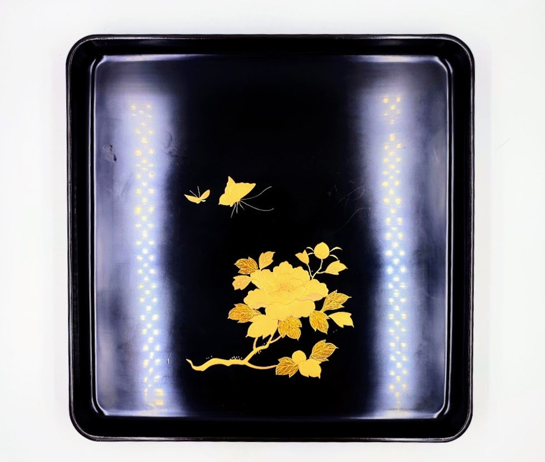 Beautiful Antique Maki-e Tray - Etsy