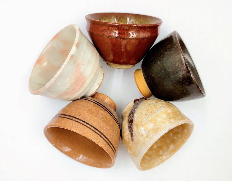 Set of 5 Guinomi Cups - Etsy