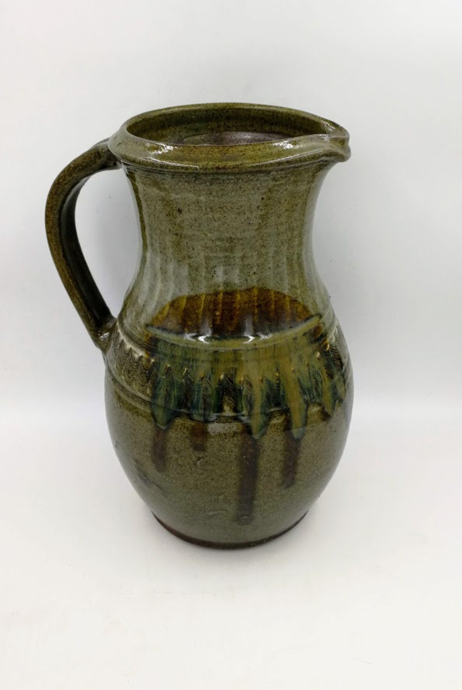 Vintage Onta Yaki Vase: Large Japanese Pottery Jar - Etsy