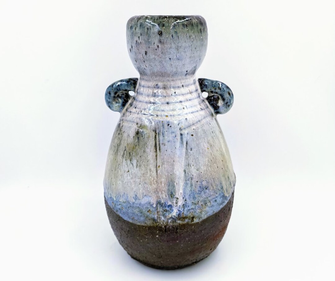 Mino Yaki Vase by Tahara Kenji - Etsy