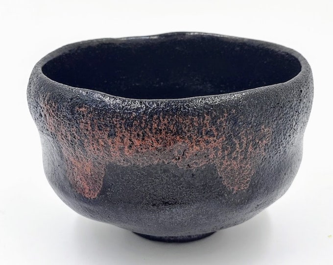 Black Raku Chawan - Etsy