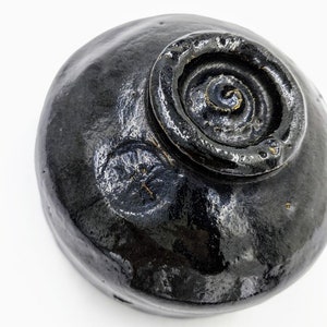 Vintage Kuro Raku Chawan - Etsy