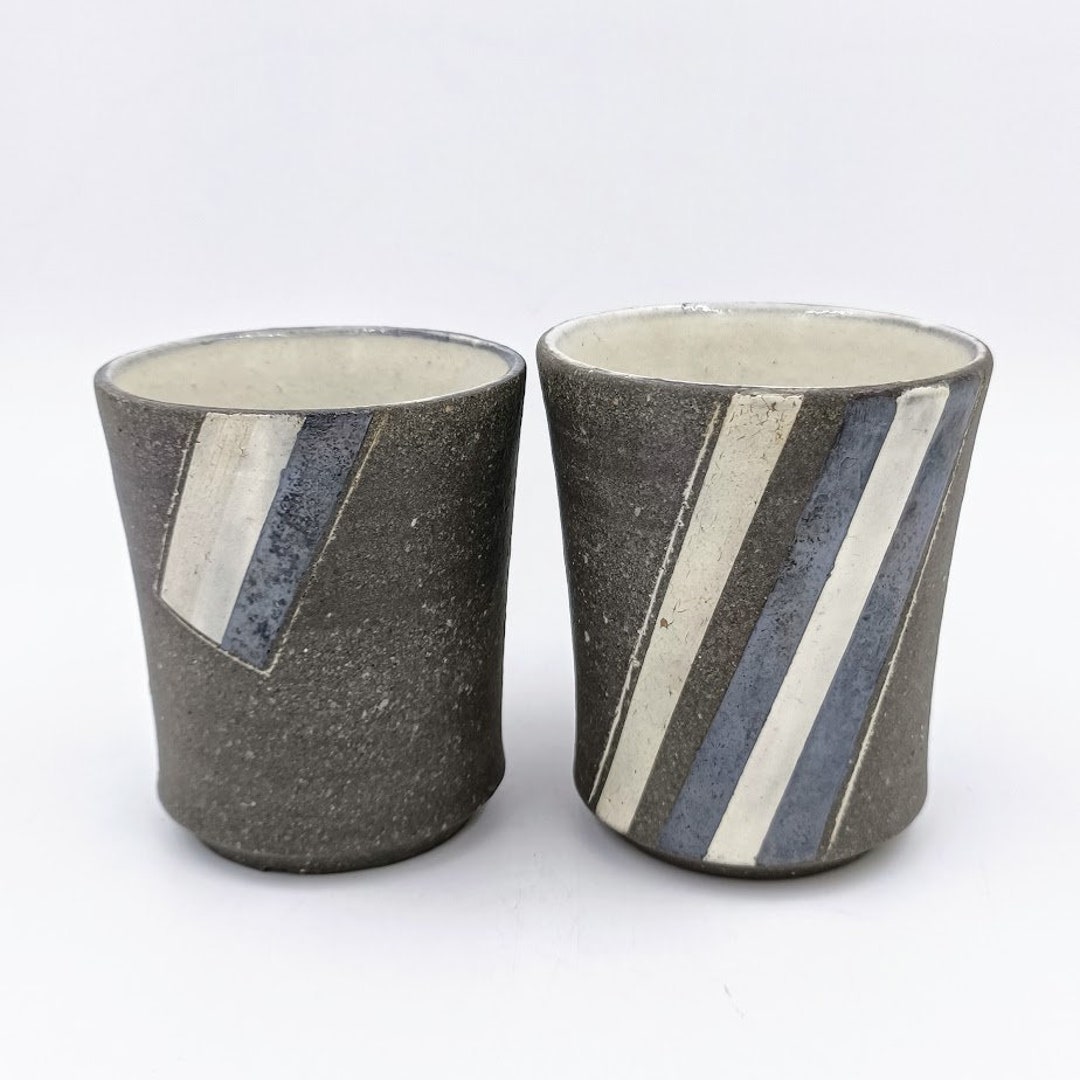 Pair of Tanba Yaki Yunomi Cups - Etsy
