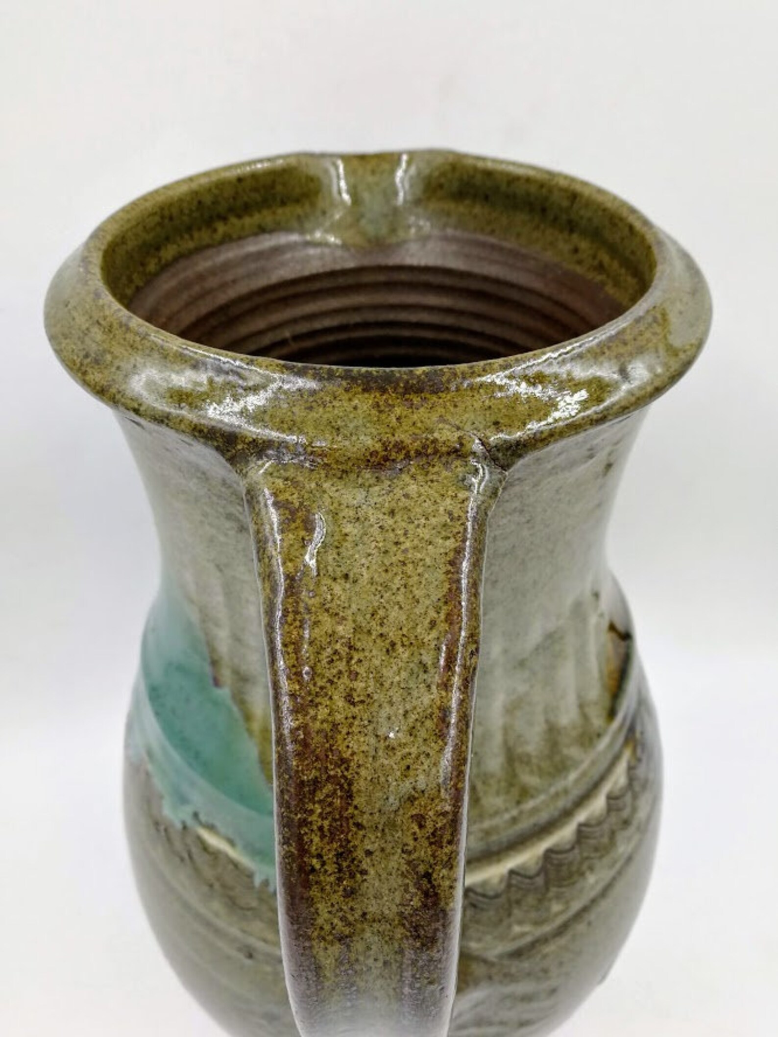 Vintage Onta Yaki Vase: Large Japanese Pottery Jar - Etsy