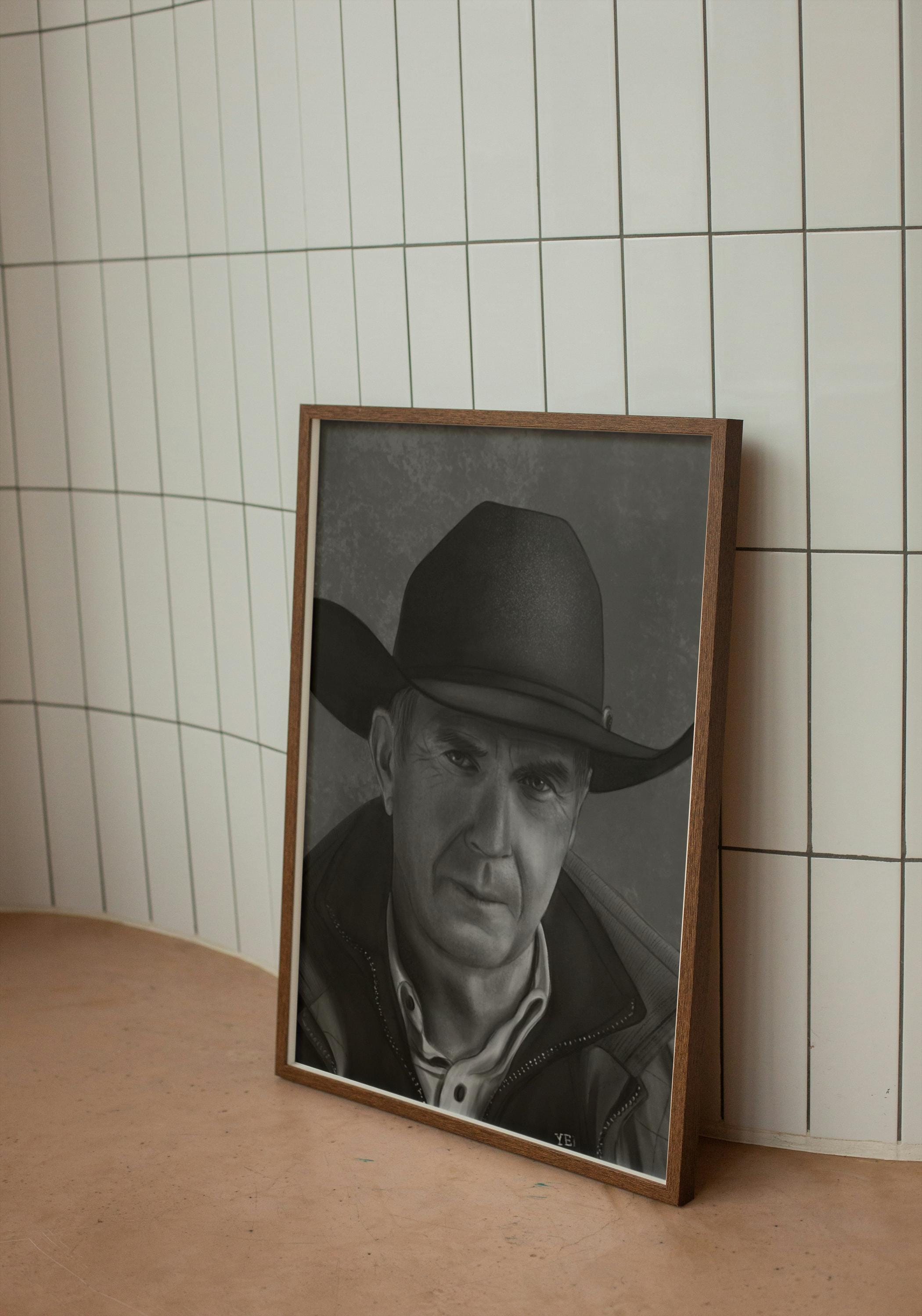 Yellowstone TV Character Portraits John Dutton, Beth, Kayce, Rip ...