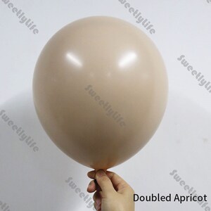 141pcs Doubled Cream Peach Apricot Retro Natural Sand Color Cocoa ...