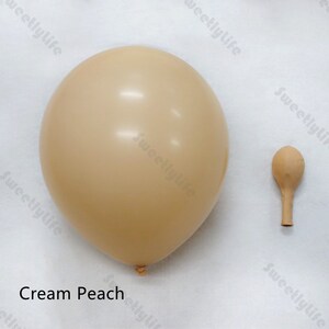 155pcs Farm Theme Birthday Balloon Garland Kit Dusty Pink Cream Peach ...