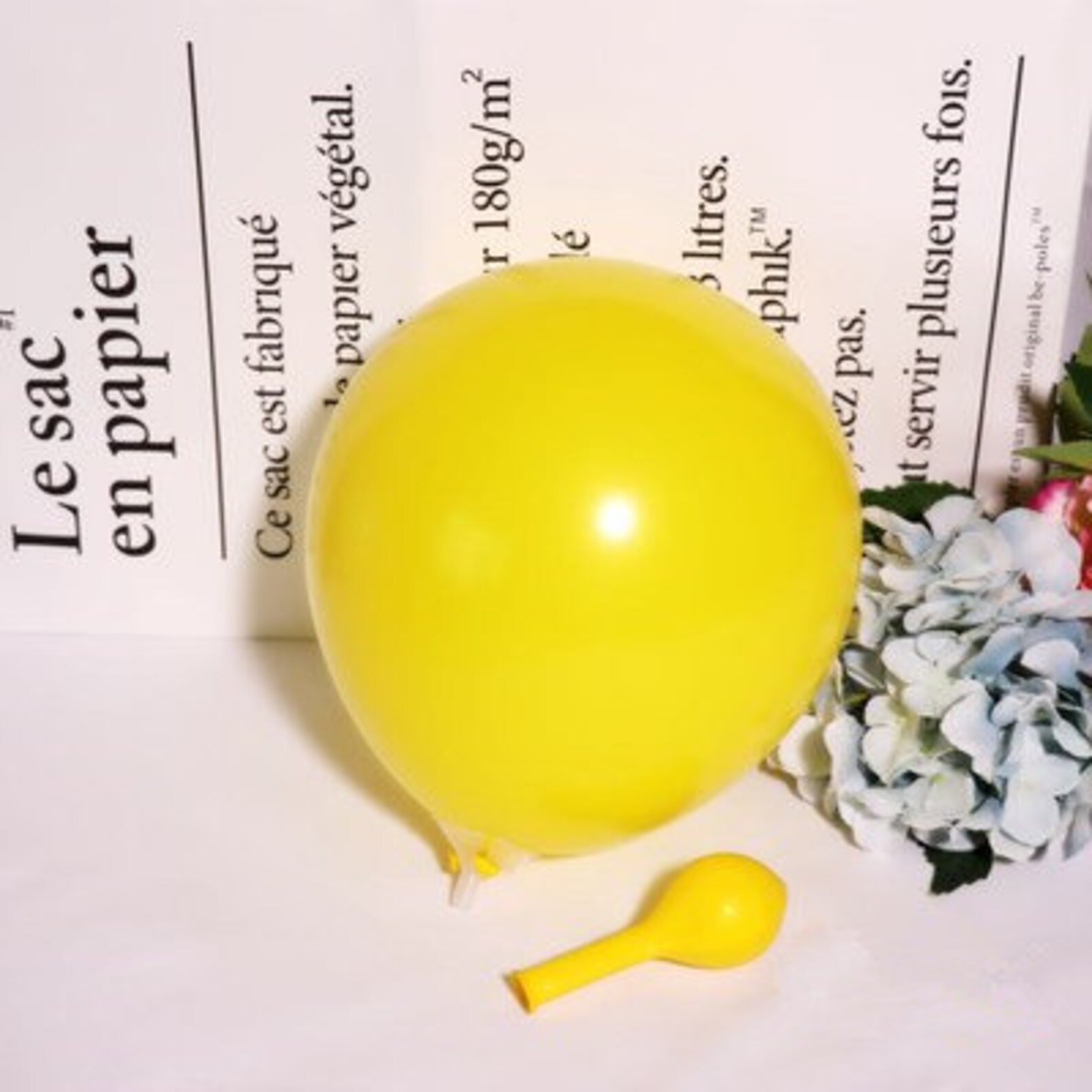 173pcs Matte Yellow White Balloon Garland Arch Kit Wedding Party ...