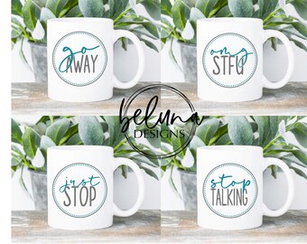 Just Stop Talking - Etsy