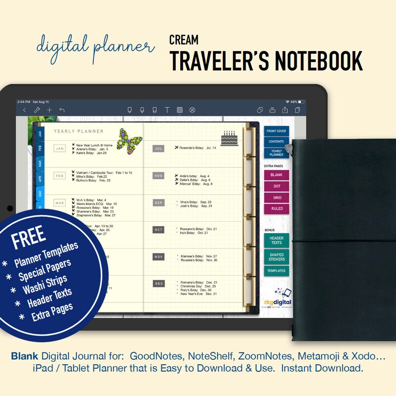 Traveler Notebook - Etsy