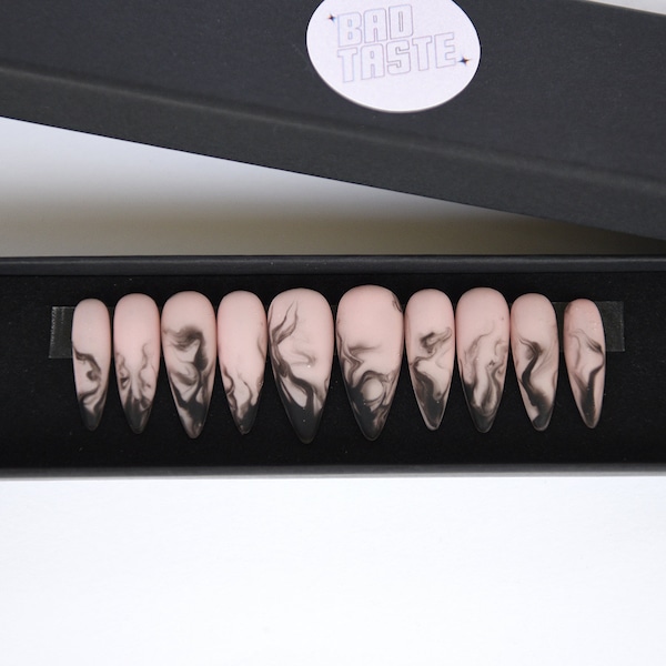 Custom Fake Nails - Etsy