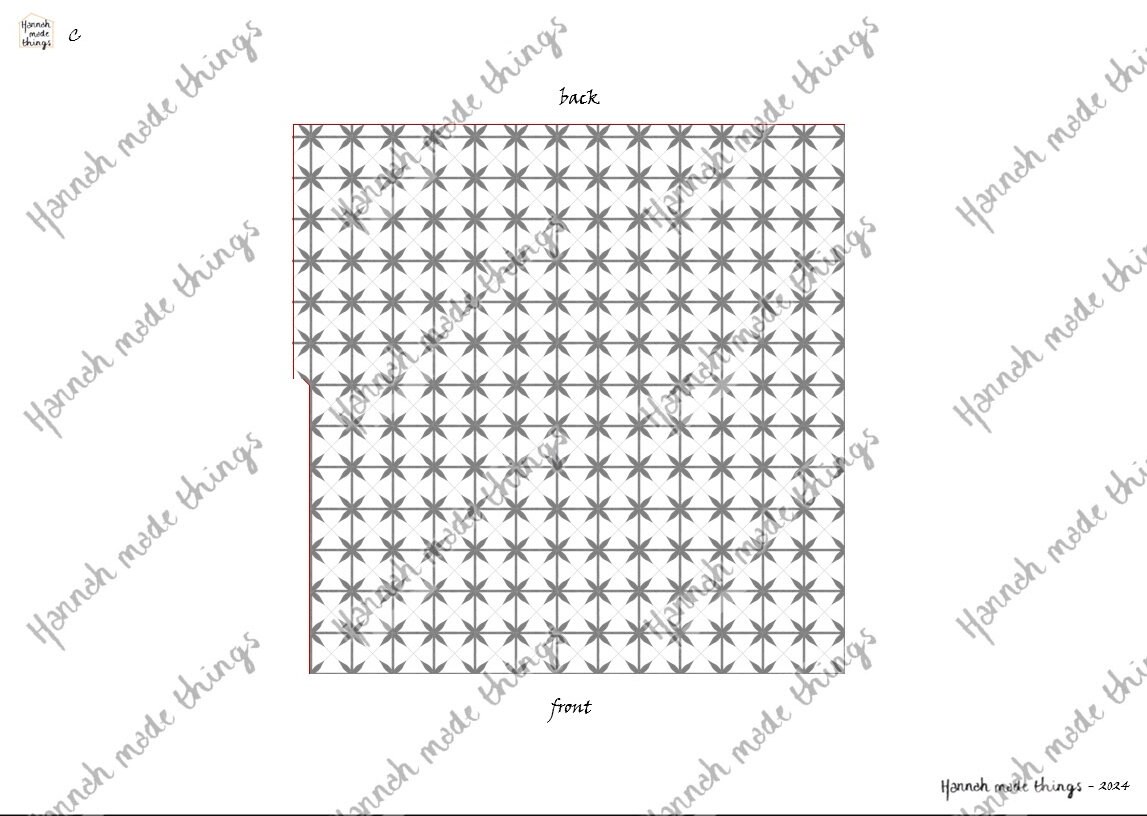Printable Flooring: Dollhouse Petal Tile Pattern Flooring for IKEA ...