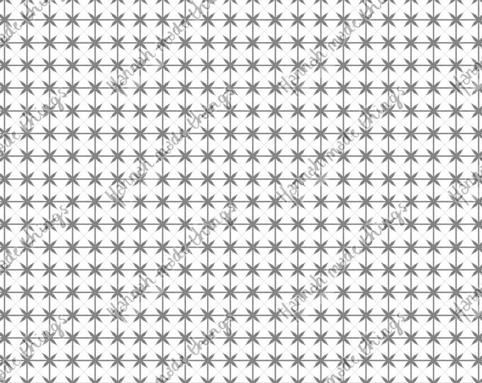 Dollhouse 1:12 Scale Victorian Floral Mosaic Tiles, Printable Floor and ...