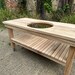 Kamado Table / Outdoor Kitchen (custom Designs) - Etsy UK