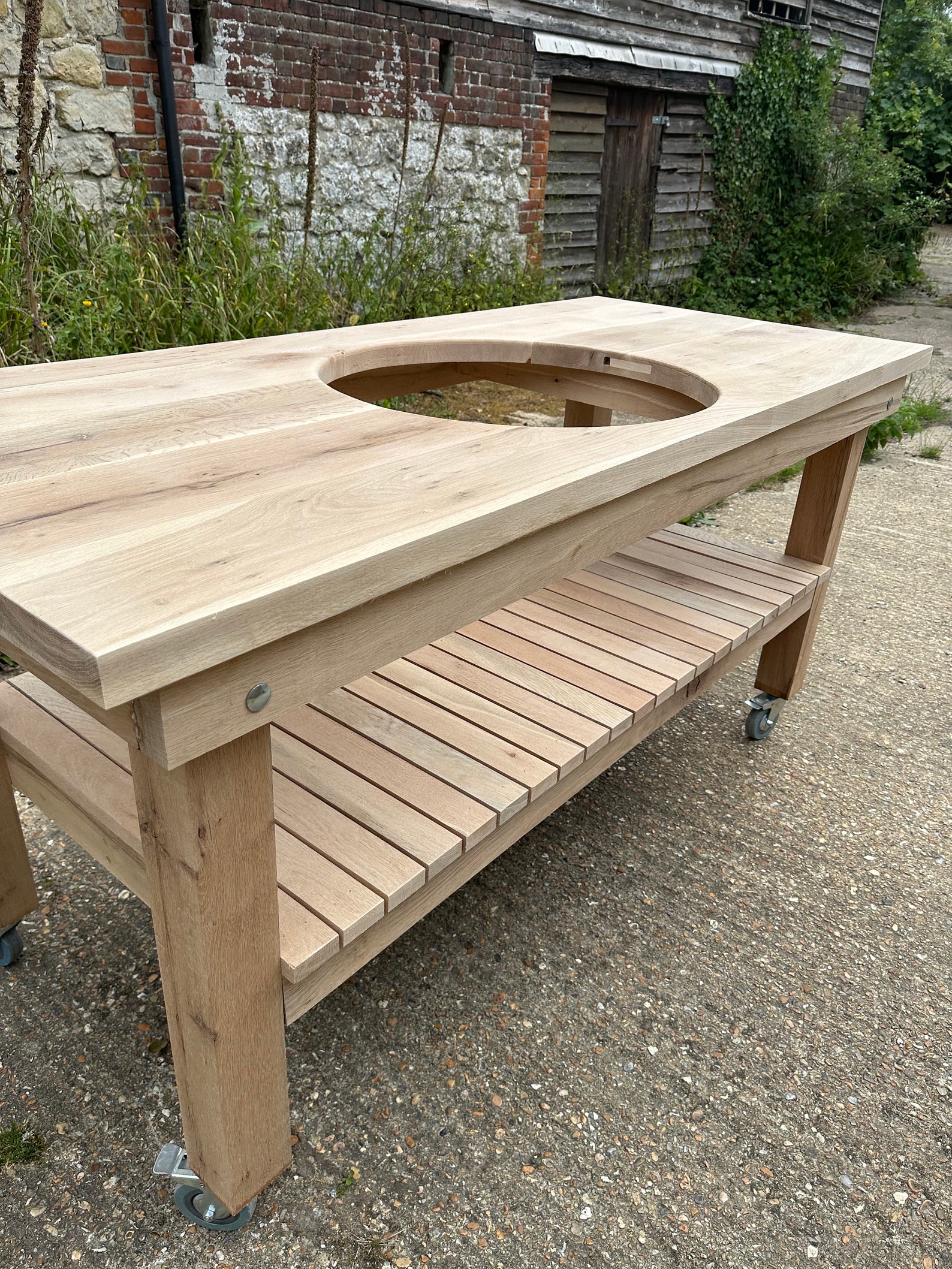 Kamado Table / Outdoor Kitchen custom Designs - Etsy UK