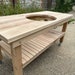 Kamado Table / Outdoor Kitchen (custom Designs) - Etsy UK