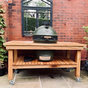 Kamado Table / Outdoor Kitchen (custom Designs) - Etsy UK