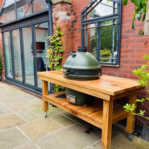 Kamado Table / Outdoor Kitchen (custom Designs) - Etsy UK
