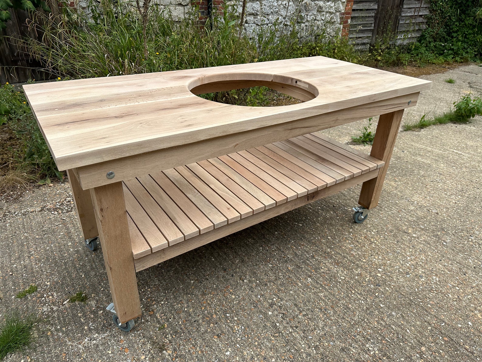 Kamado Table / Outdoor Kitchen custom Designs - Etsy UK