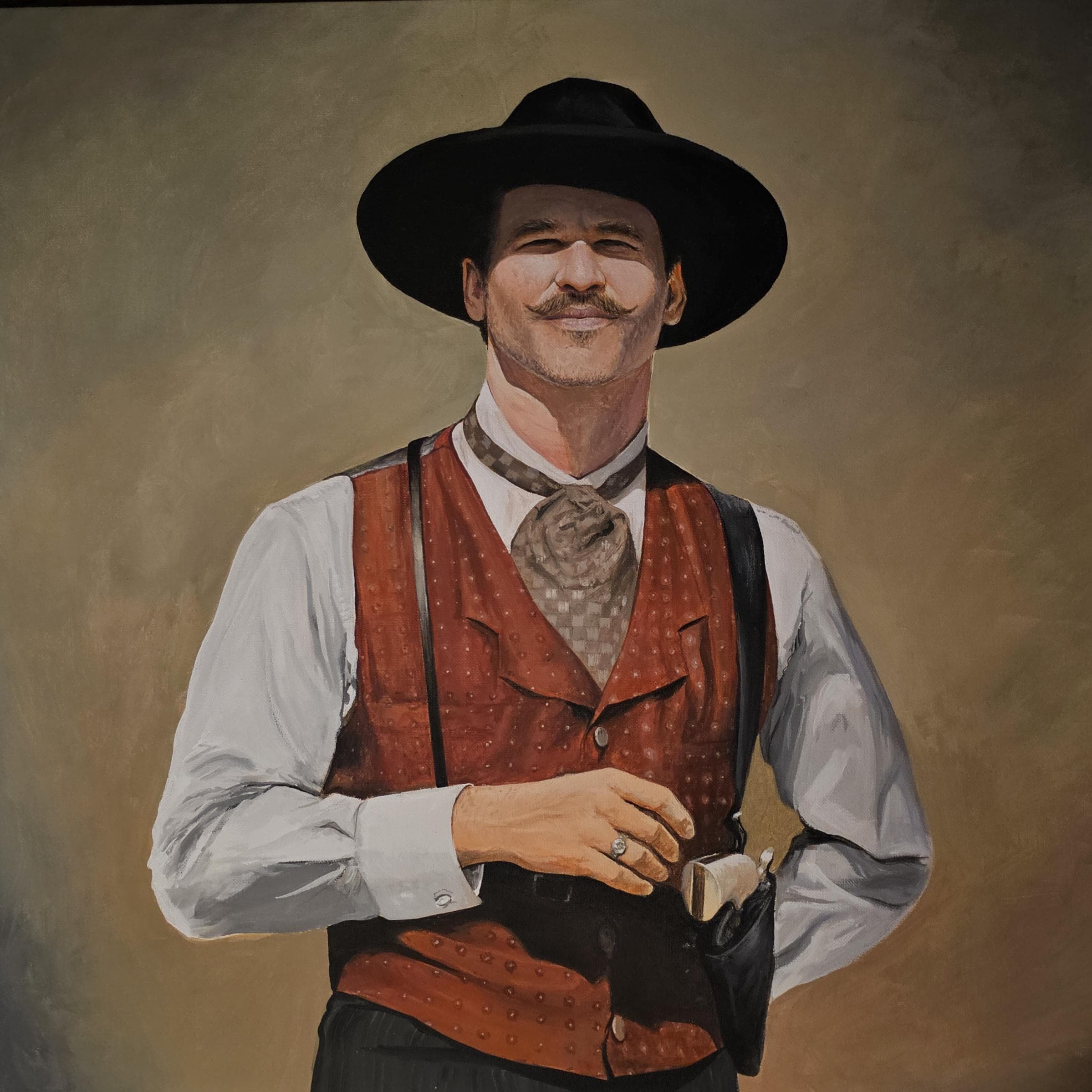 Doc Holliday Art Print | Val Kilmer as Doc Holliday in Tombstone ...