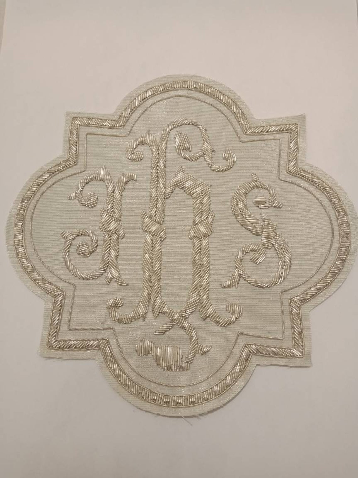 Liturgical Applique IHS Emblem Handmade Embroidery. - Etsy