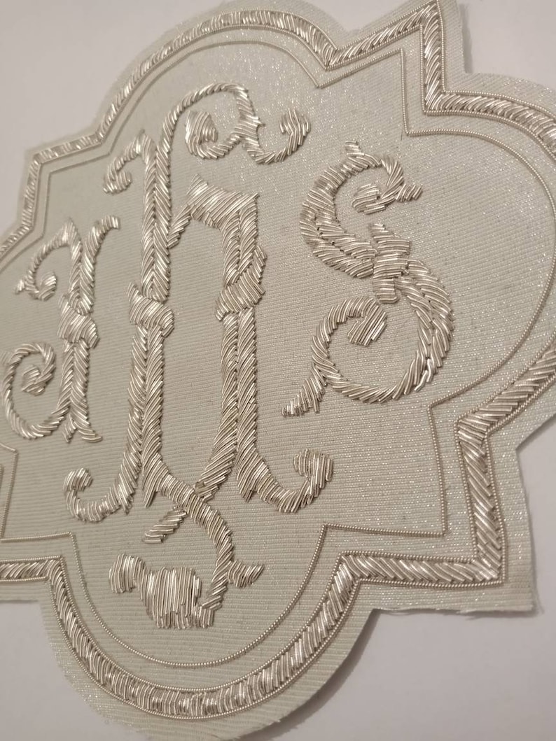Liturgical Applique IHS Emblem Handmade Embroidery. - Etsy