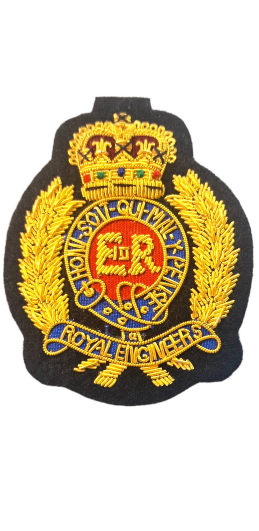 Embroidered Patches for Coat Jackets and Uniforms Bullion Thread With ...