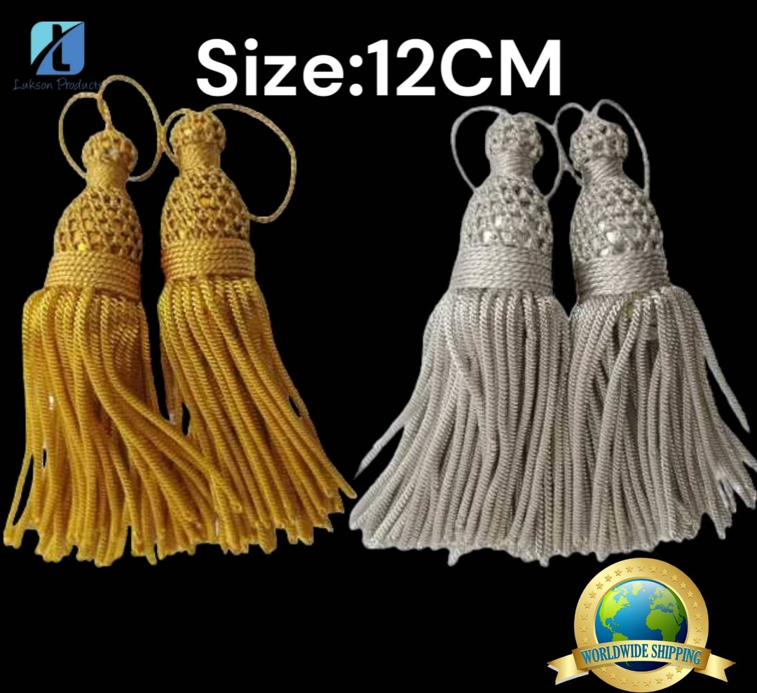 Gold Bullion Color Tassels for Decoration' Dresses' Religion Vestments ...
