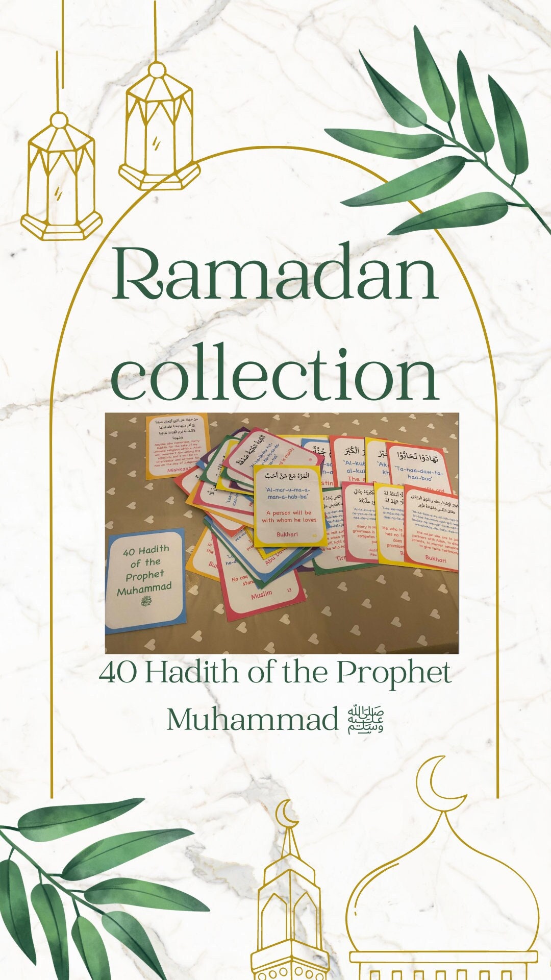 40 Hadith of the Prophet Muhammad:hadith, Islamic Education, Islam ...