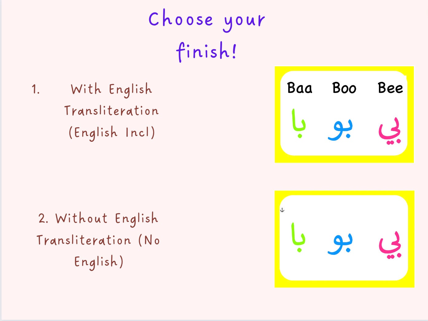 Arabic Alphabet Long Vowels Flashcards alif Ya Waw Islam - Etsy Canada