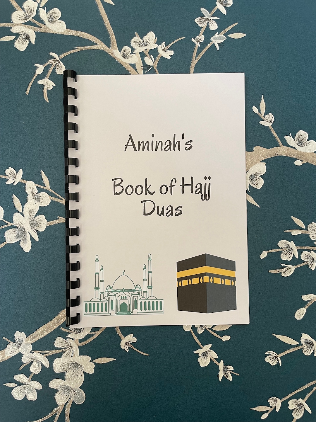 PERSONALISED A5 Book of Hajj Duas. Hajj Gift, Hajj, Pilgrimage, Duas ...