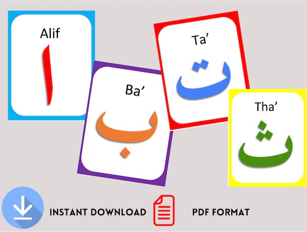 Arabic Busy Book Binder Toddler Preschooler Arabic Learning - Etsy Canada