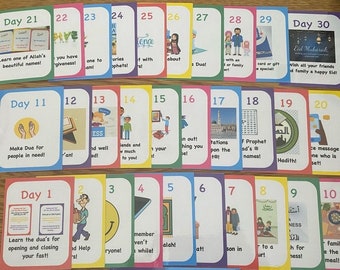 Ramadan Good Deeds Calendar - Etsy
