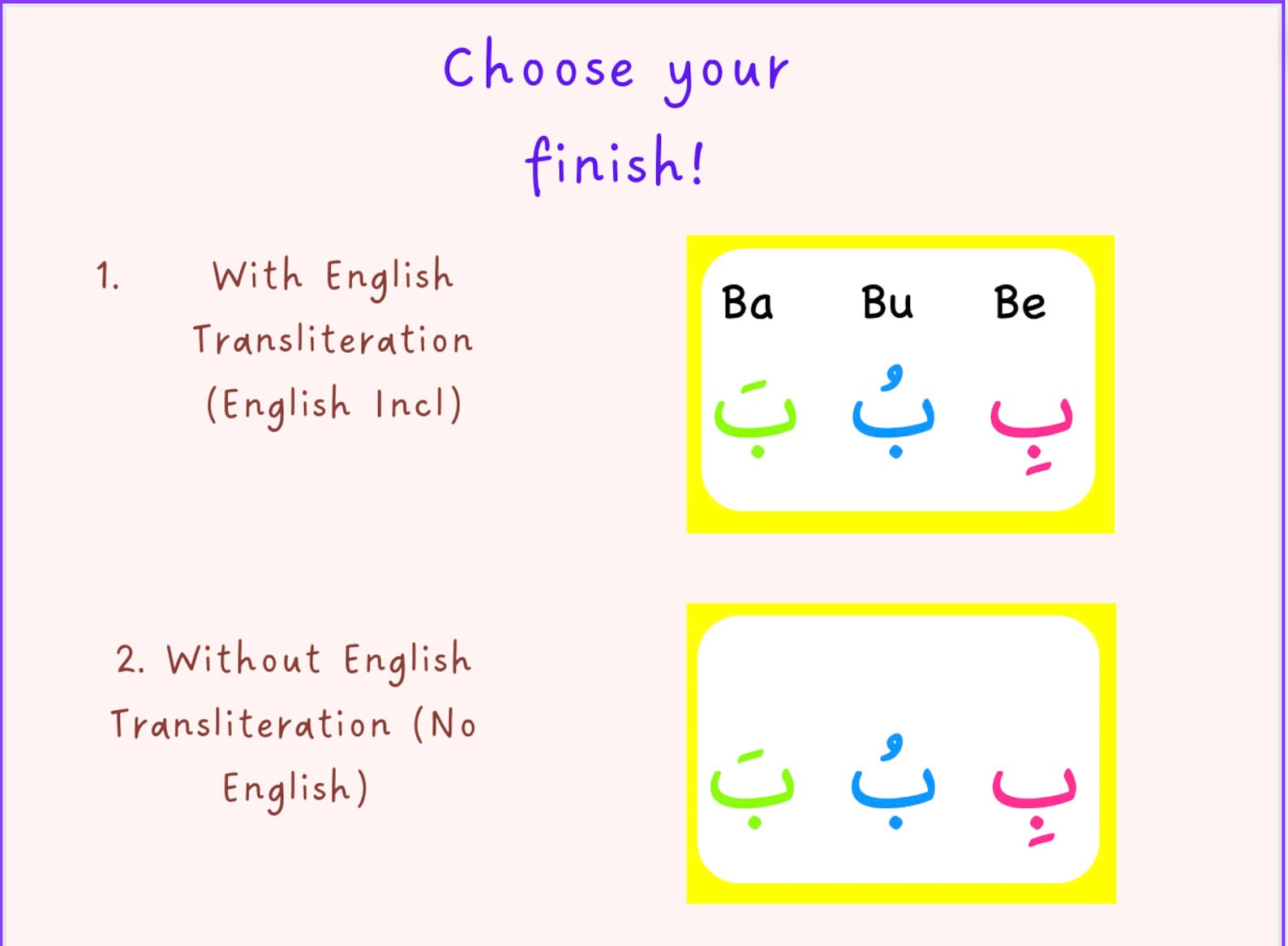 Arabic Alphabet Short Vowels Flashcards damma Kasra Fatha - Etsy