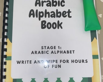Arabic Alphabet Flash Cards Alif Ba Ta Eid Gift Learn - Etsy Ireland